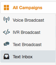 Text Inbox | CallFire